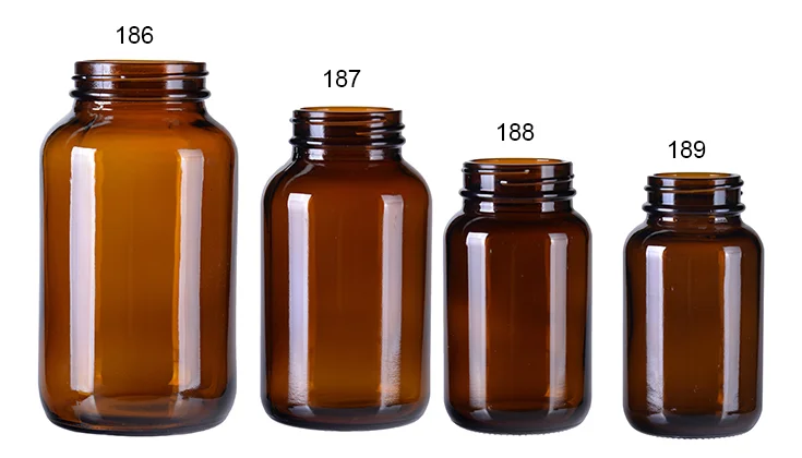 120 Ml Pharmaceutical Amber Glass Bottles - High Quality