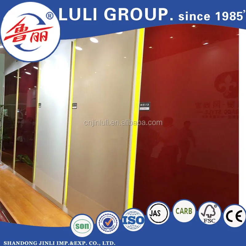 High Quality High Glossy Uv Coated Mdf For Cabinet - Buy High Gloss Uv ...