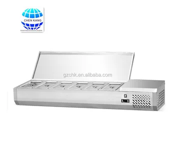Cold Display Chiller /table Top Gn Pan Buffet Cold Food Display - Buy ...
