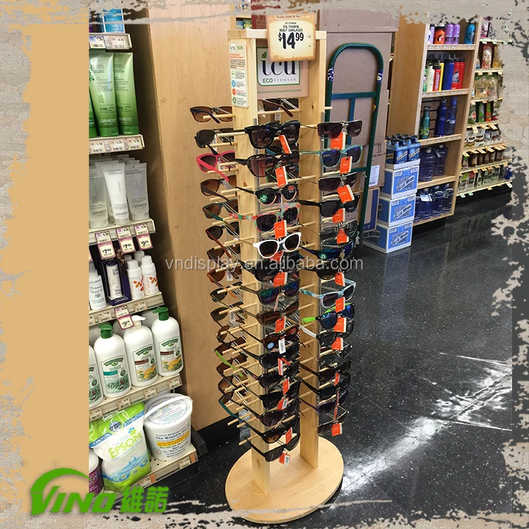 Floor Standing sunglasses display rack ,rotating sunglasses display ...