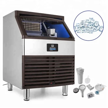Ice Cube Making Machine Commercial 40kg/88lbs Auto Clear Cube Ice ...