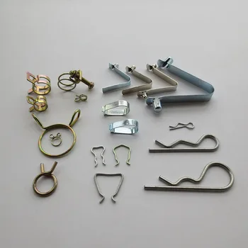 Different Types Stainless Steel Spring Steel Button Clip - Buy Spring ...