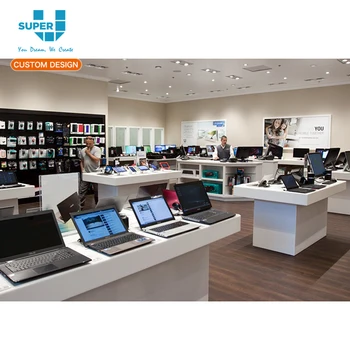 Modern Computer Retail Shop Interior Display Furniture Design - Buy ...
