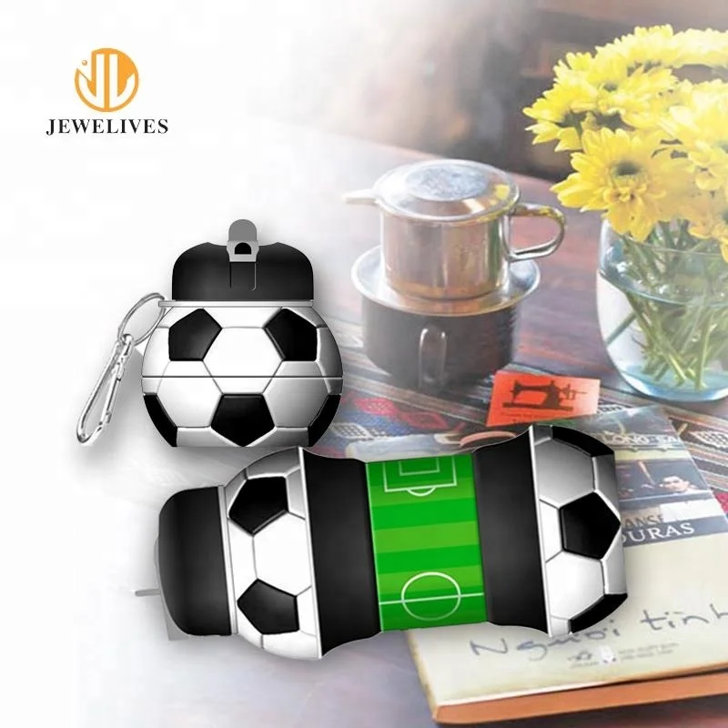 Durable & Fun Gourde Enfants En Silicone - Leakproof & Foldable