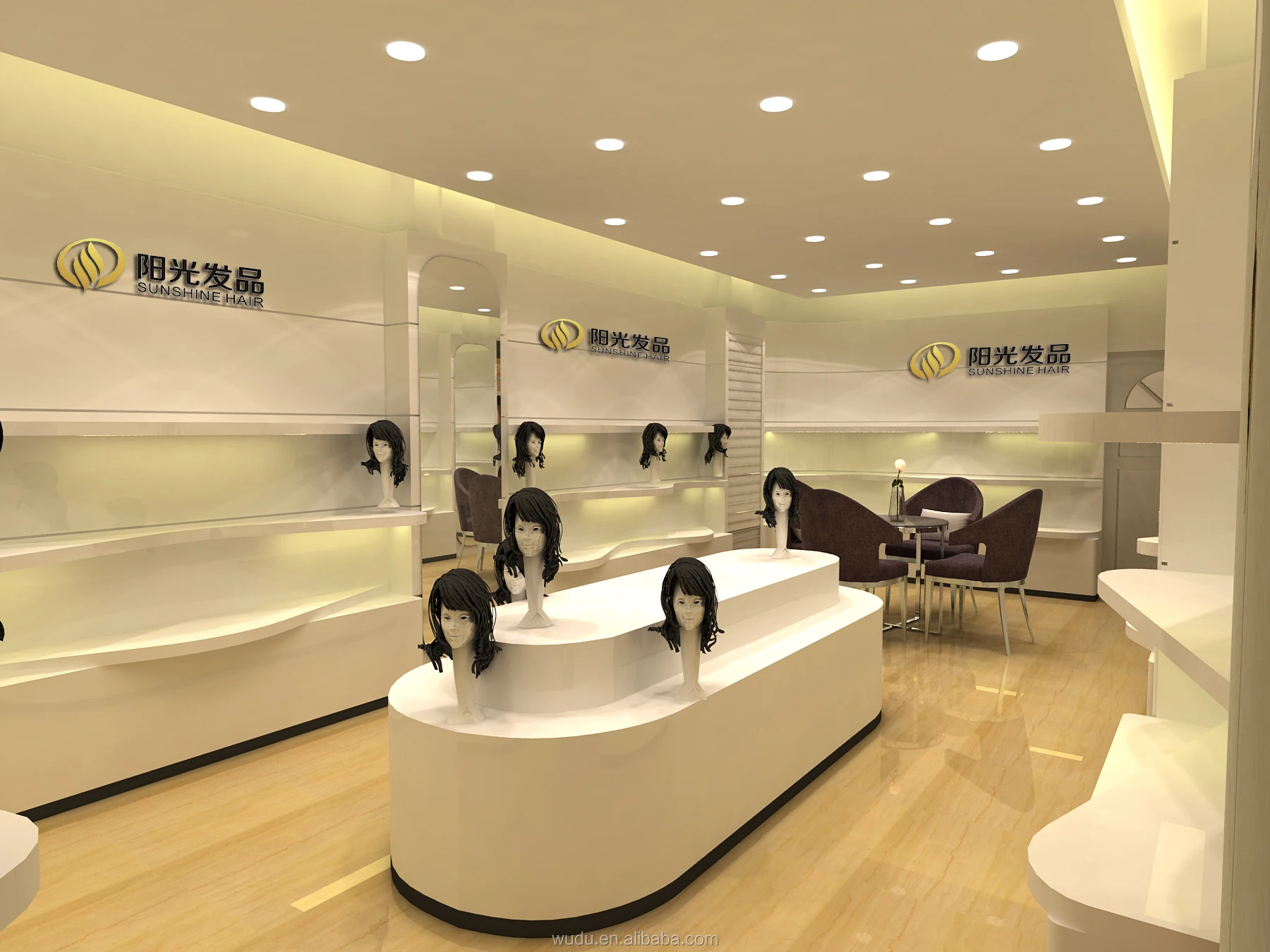 Wig Display Cabinet,Ultra Avant-garde,Modern,And Fashionable Wig ...