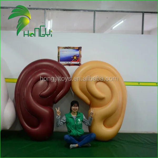 Giant Inflatable Custom Facial Character Shaped Balloon , Advertising ...