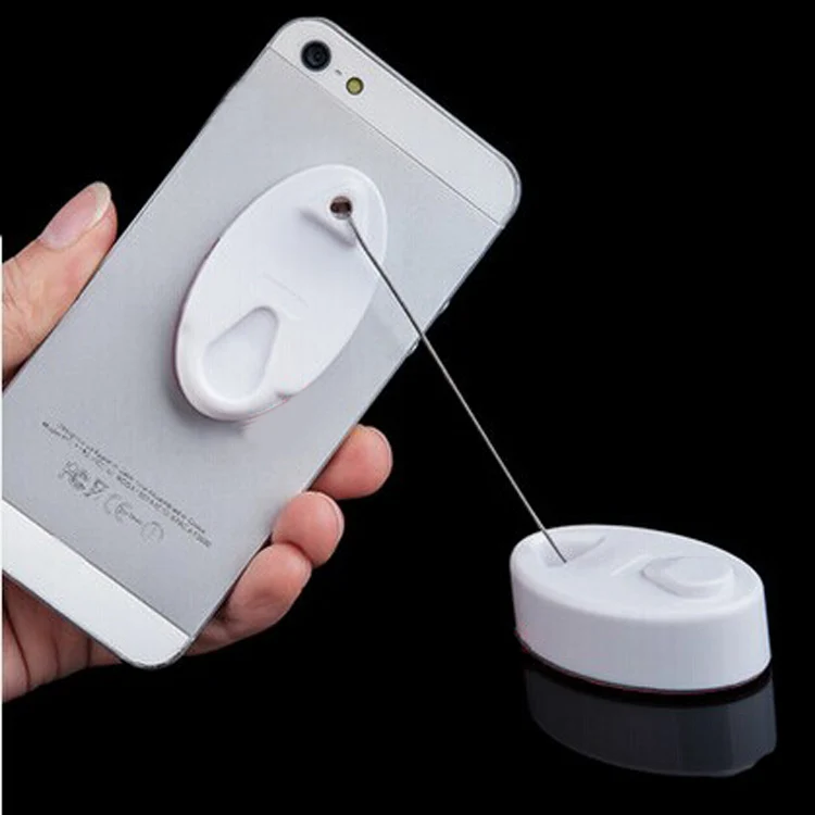 Mobile Phone Exhibition Display Security Retractable Inbuild Wire Pull ...