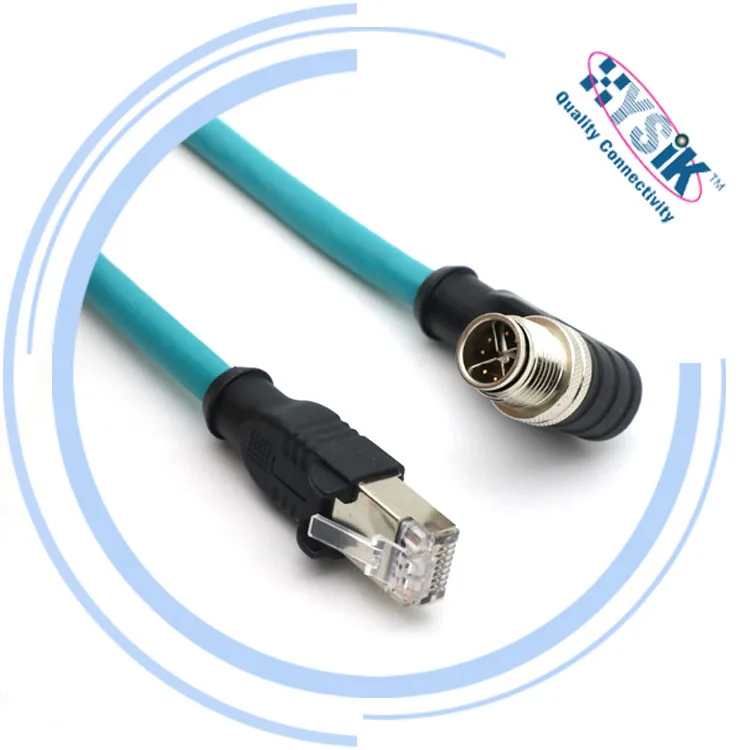 Customized Profibus Profinet Flange Socket Connector X Code Extension ...