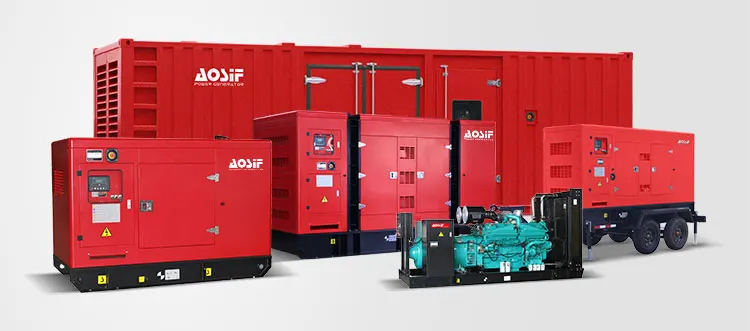 AOSIF Diesel Generator Sets - Silent Canopy Generators