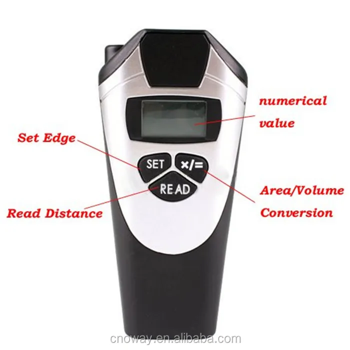 Measure Length Ultrasonic Digital Laser Long Distance Meter - Buy Laser ...