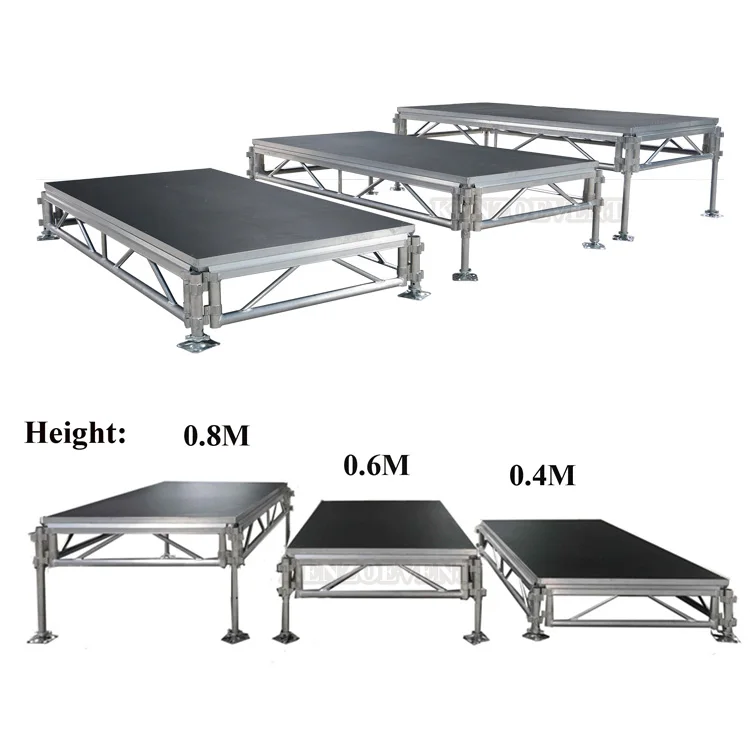 Aluminium Portable Stage Deck - Perfect for Outdoor Concerts