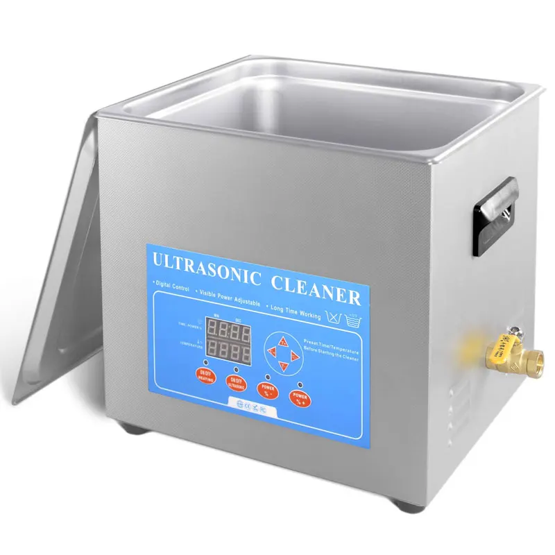 15L Sonic Cleaner Bath Sonicator Laboratory Ultrasonic Water Bath ...