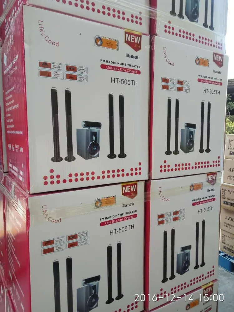 Cy 505 5.1 Ch Hifi Home Theatre Surround Sound Speaker Stereo System ...