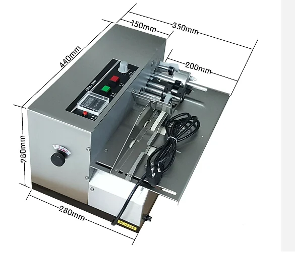 Continuous Expiration Date Stamping Machine - Automatic Printing
