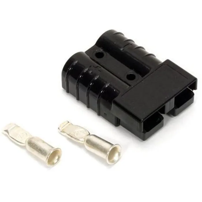 Heavy Duty 350a Power Connector With Red Housing And Copper Terminals ...