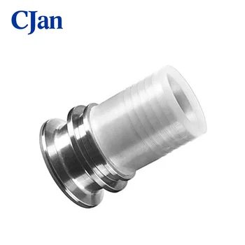 Sanitary Stainless Steel Pfa Lined Tri Clamp Hose Fitting For Pharmacy ...