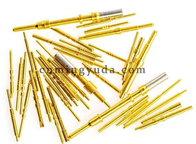 Custom Gold Plating Round Male Pin for Electronic Connector