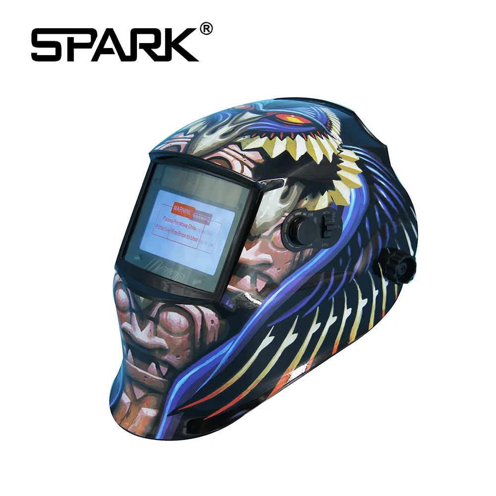 SPARK 4 sensor solar auto darkening mask helmet welding| Alibaba.com