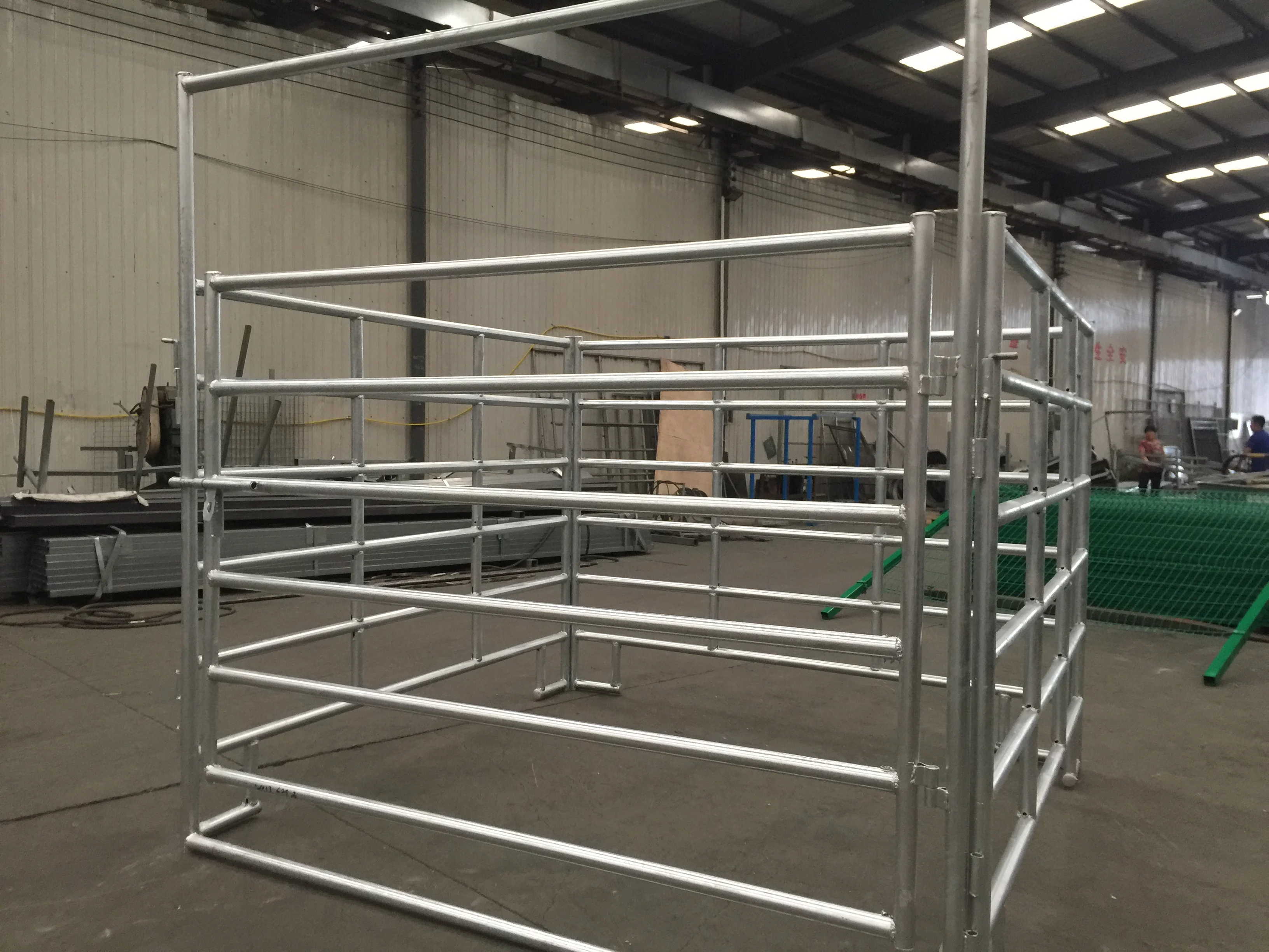 Cattle Rail Panel Bull Rail Panel Hot-dip Galvanized Steel Cattle Fence ...