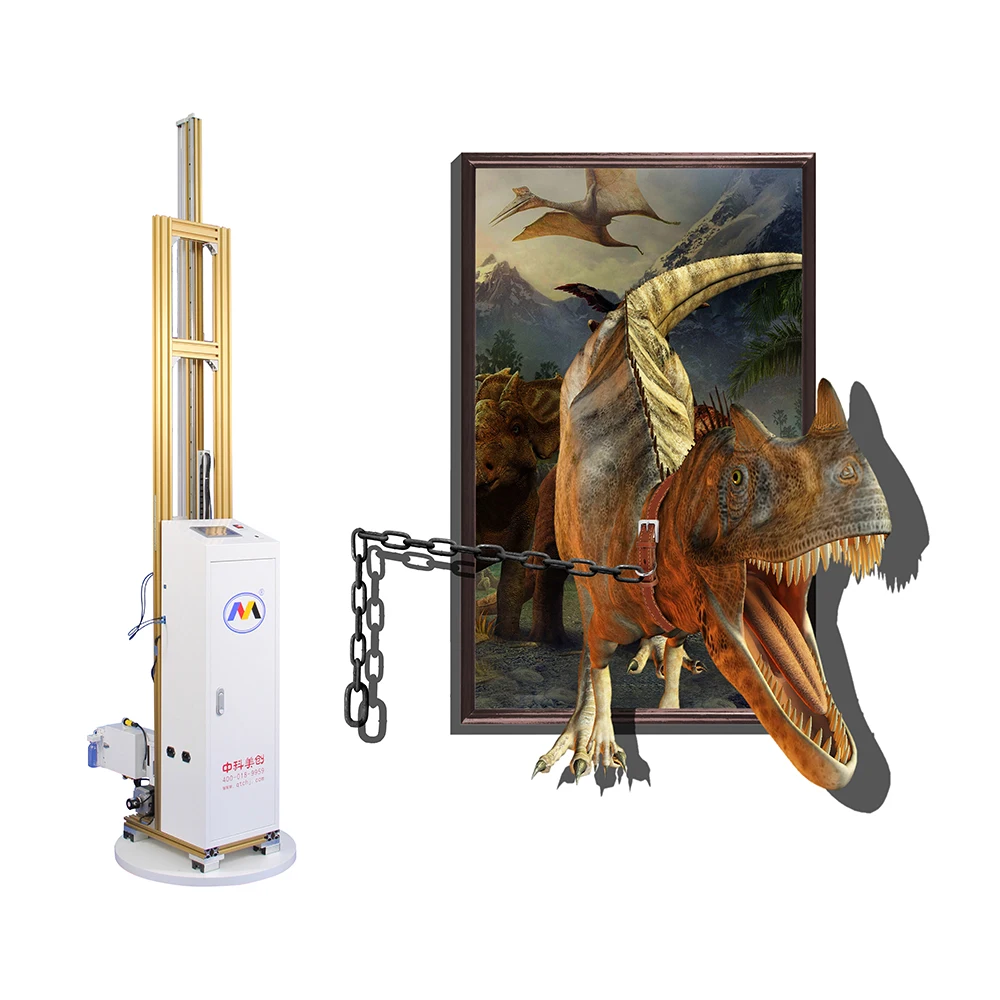 Zkmc Effect Vertical Wall Inkjet Printer 3d Portable Automatic Wall ...