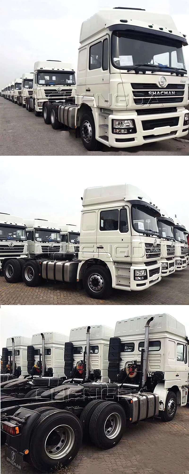 Shacman F2000 F3000 380hp Heavy Duty Truck for Sale