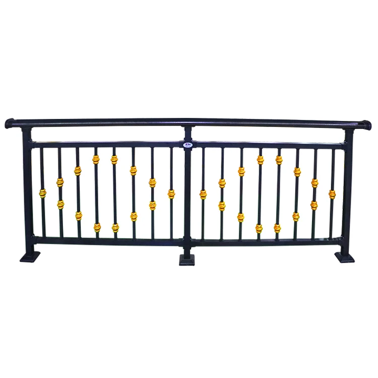 Steel Flat Bar Balustrades 2017 New Design Iron Balcony Guardrail for ...