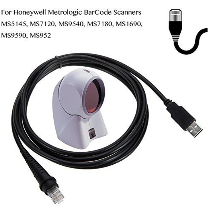 Wholesale 6FT USB to RJ45 Cable for Honeywell Scanners