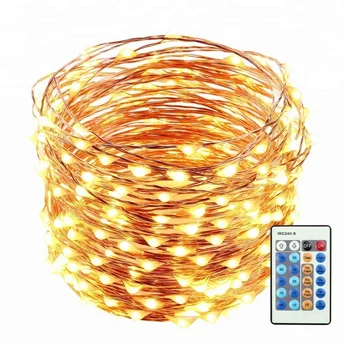 Fairy String Lights 33ft 100 Led Copper Wire Starry String Light ...