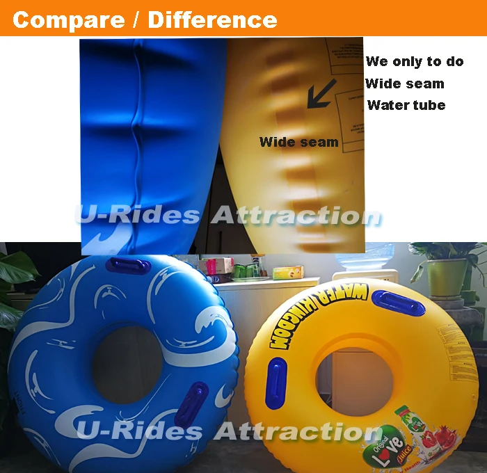 Wtusingle Small Round Pvc Tarpaulin Waterpark Tube Floating Inflatable ...