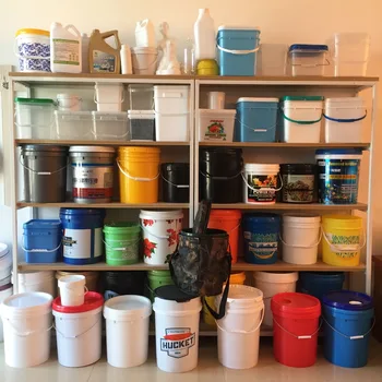 5 Gallon Chemical Resistant Plastic Containers With Lids - Buy Chemical ...