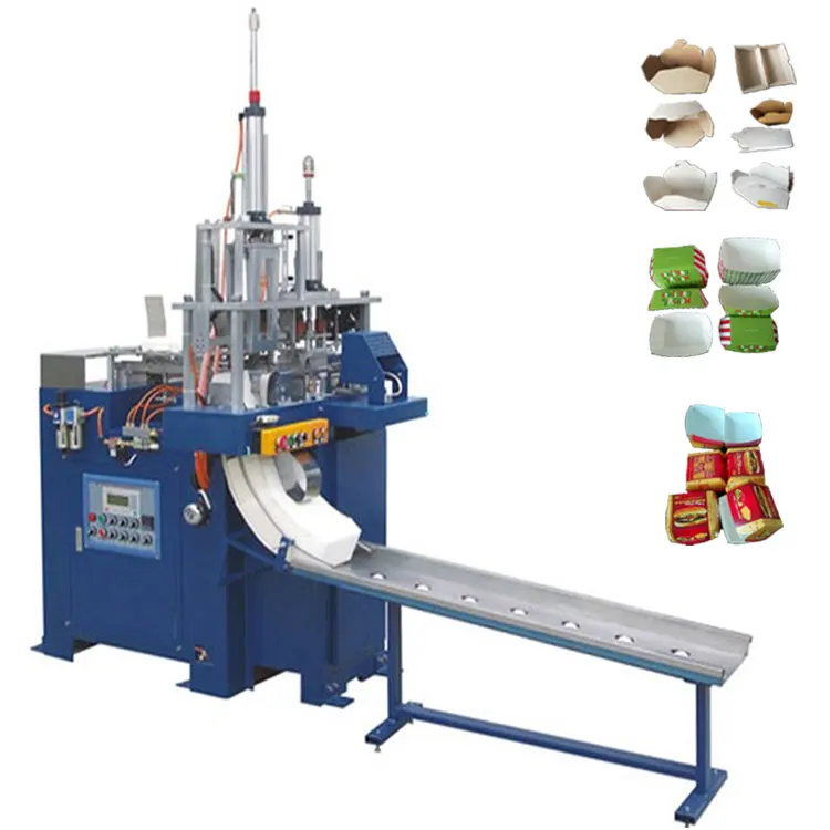 Factory Direct Corrugated Paper Lunch Burger Box Making Machine - Buy ...