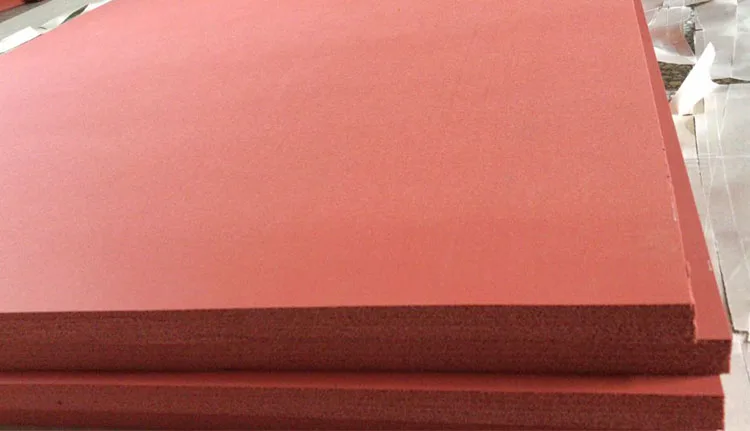 Kautschukmatte - Red Color Heat Insulation Silicone Rubber