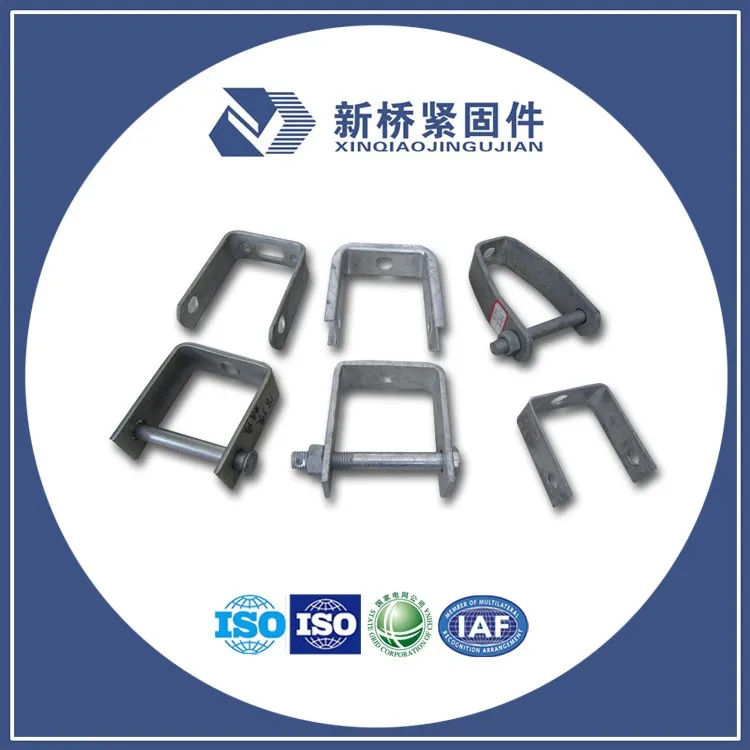 Overhead Line Fitting Bracket with Shackle Insulator Hot Dip Galvanized ...