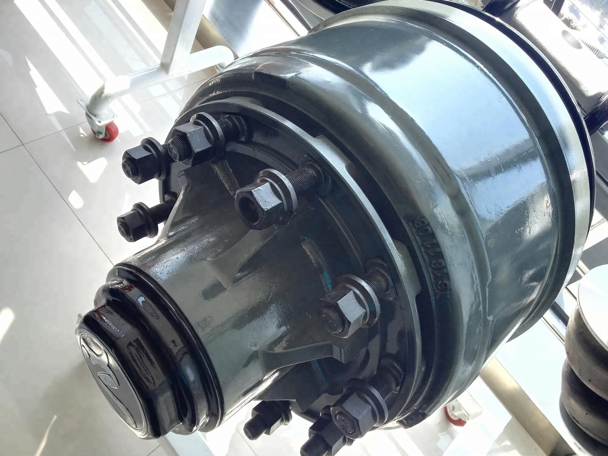 Semi Trailer Axle Forged Spindle For Heavy Duty Truck - Buy Trailer ...