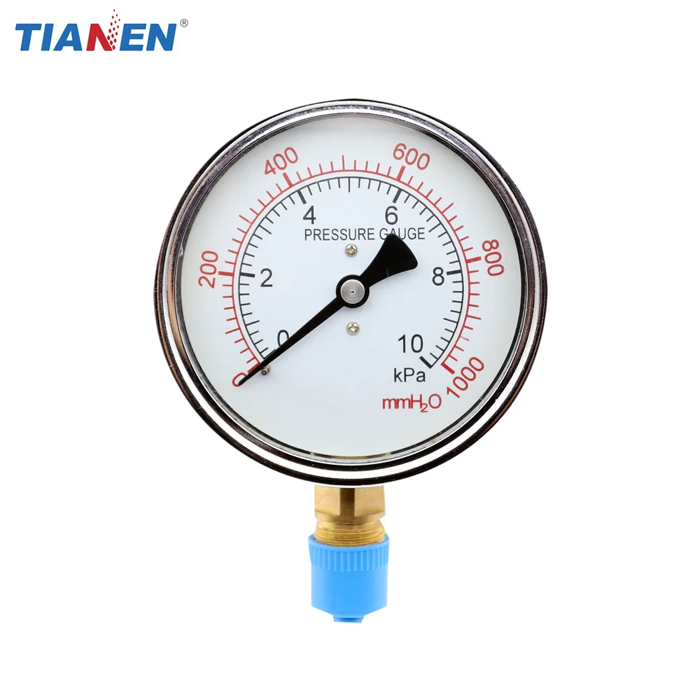 YE-100 100มิลลิเมตรแคปซูลเครื่องวัดความดันสำหรับการวัดต่ำมากแรงกดดัน ...