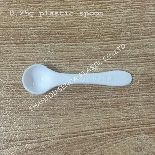 0.25g Small Plastic Spoon Independent Packaging Measuring Spoon - Buy ...