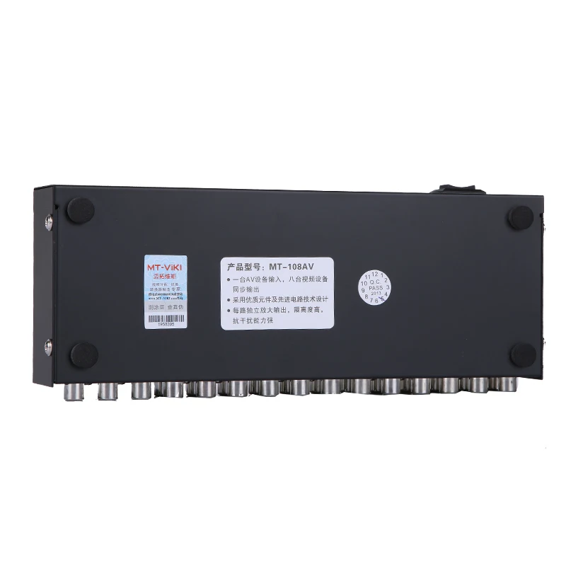 Alibaba.com: MT-VIKI 1x8 AV Splitter with 8-port RCA output and signal ...