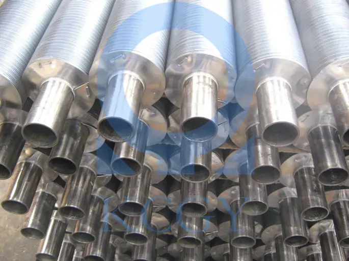 Heat Exchanger Extruded Longitudinal Finned Tube Aluminum Fins Made in ...