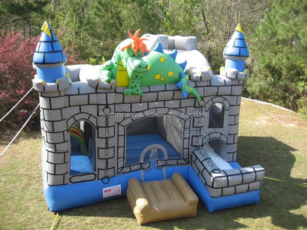 2024 New Inflatable Mini Bouncer,Inflated Bouncer 7x3,High Quality 3 In ...