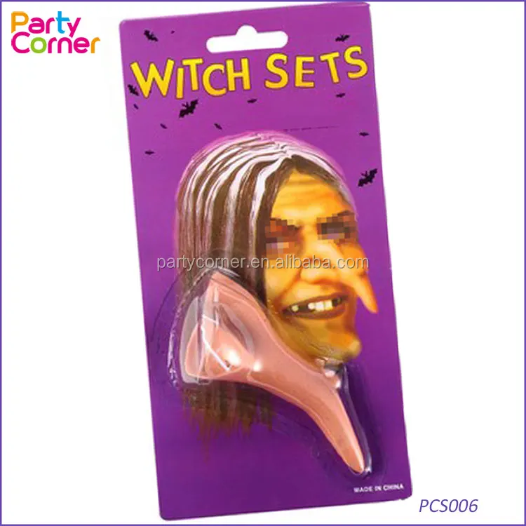 Rubber Fake Large Funny Witch Ugly Dwarf Goblin False Nose