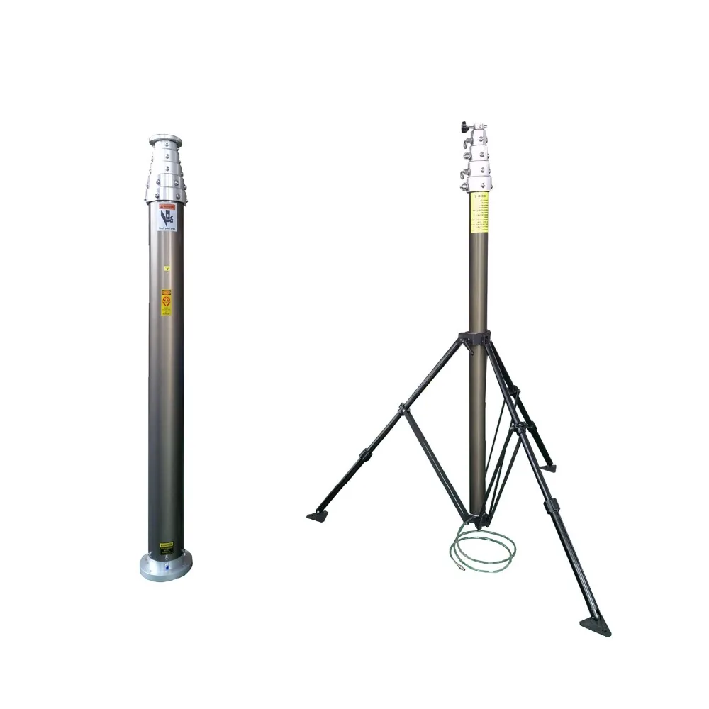 15m pneumatic telescoping mast for light camera tower| Alibaba.com