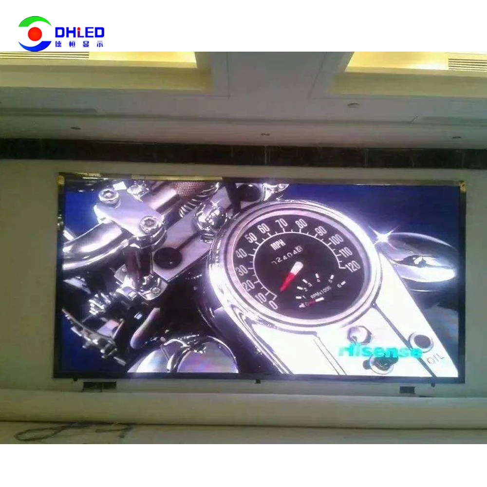 8k 4k Full Color Small Pixel Pitch P1.2 P1.5 P1.8 P2 Ultrathin Fixed Indoor Led Video Wall Front ...