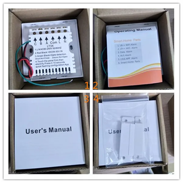 Tuya App Remote Control Electric Sliding Gate Openers Smart Wifi Switch ...
