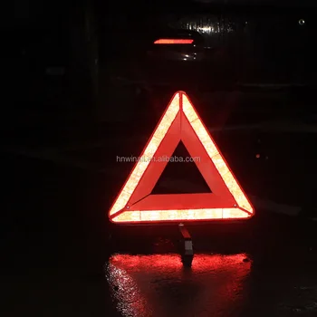 Hotsale Flashing Emergency Traffic Car Warning Triangle With Led Light ...