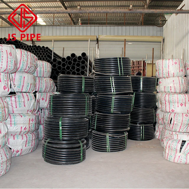 1.5 Inch Poly Black Plastic Water Hdpe Pe Roll Pipe For Irrigation ...