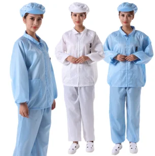 Yp-n02 Esd Suit/clean Room Lab Anti-static Suit/washable Reusable Work ...