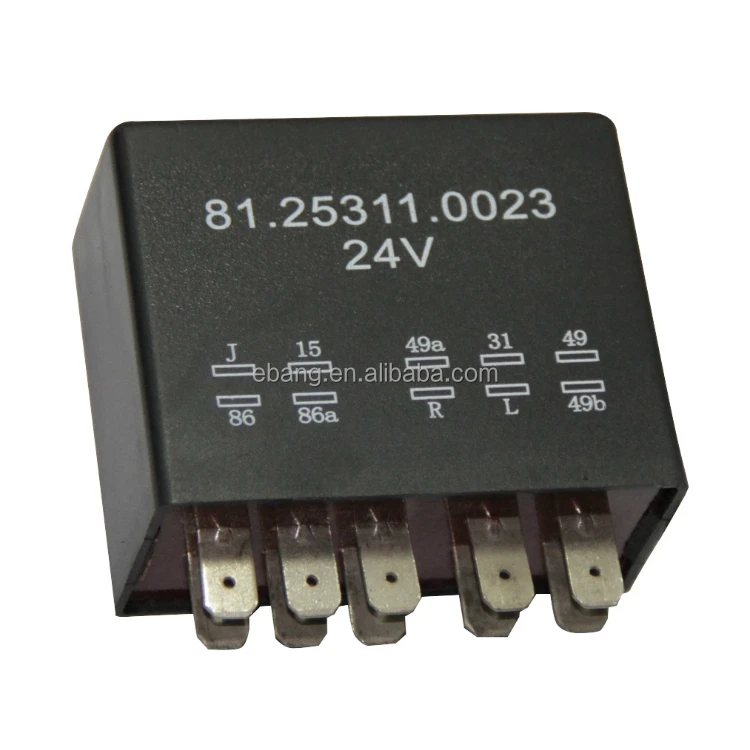 Electrónica Flasher Auto Relé Partes Del Camión 81.25311.0023 89 ...