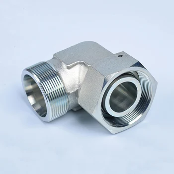 2c9 Baja Karbon Tekanan Hidrolik Bsp Male Threaded 90 Derajat Pipa Pas ...