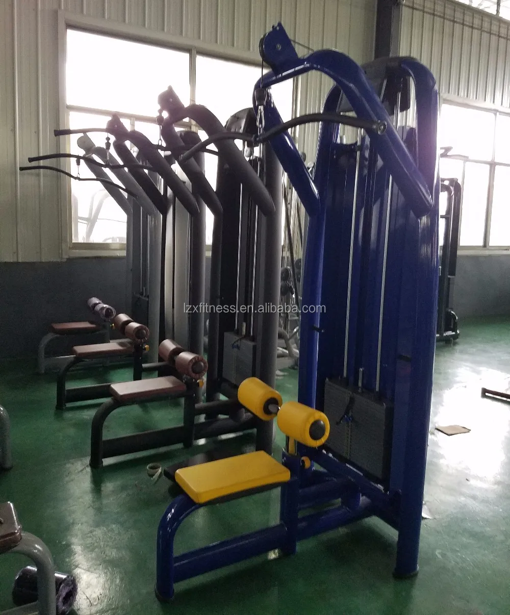 Pin Loaded Gym Equipment Lat Pulldown Fitness Machine Bodybuilding Fitness Equipment Front Lat ...