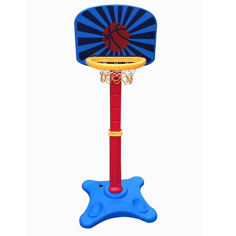 Hot Plastic Kids Basketball Sport Toys Removable Height Adjustable ...
